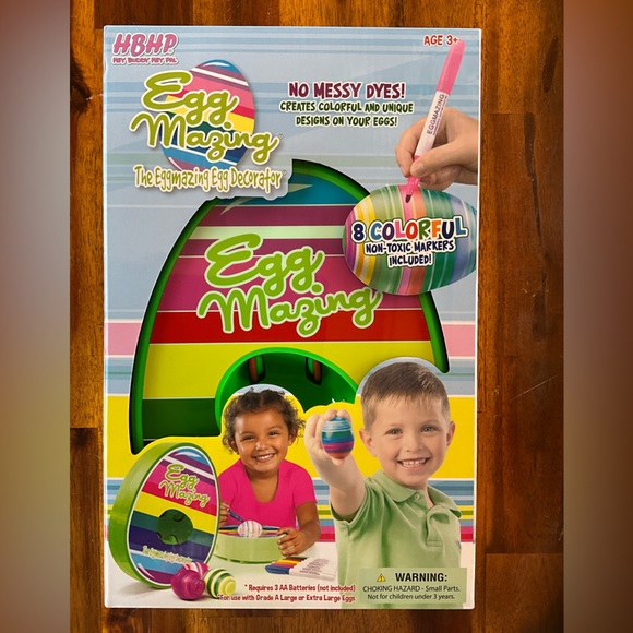 EggMazing | Toys | The Eggmazing Egg Decorator Egg Shaped | Poshmark